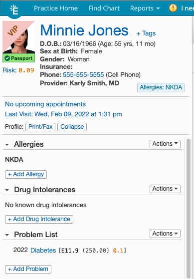 VIP Charts- Limiting access to certain patient charts