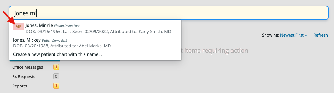 VIP Charts- Limiting access to certain patient charts