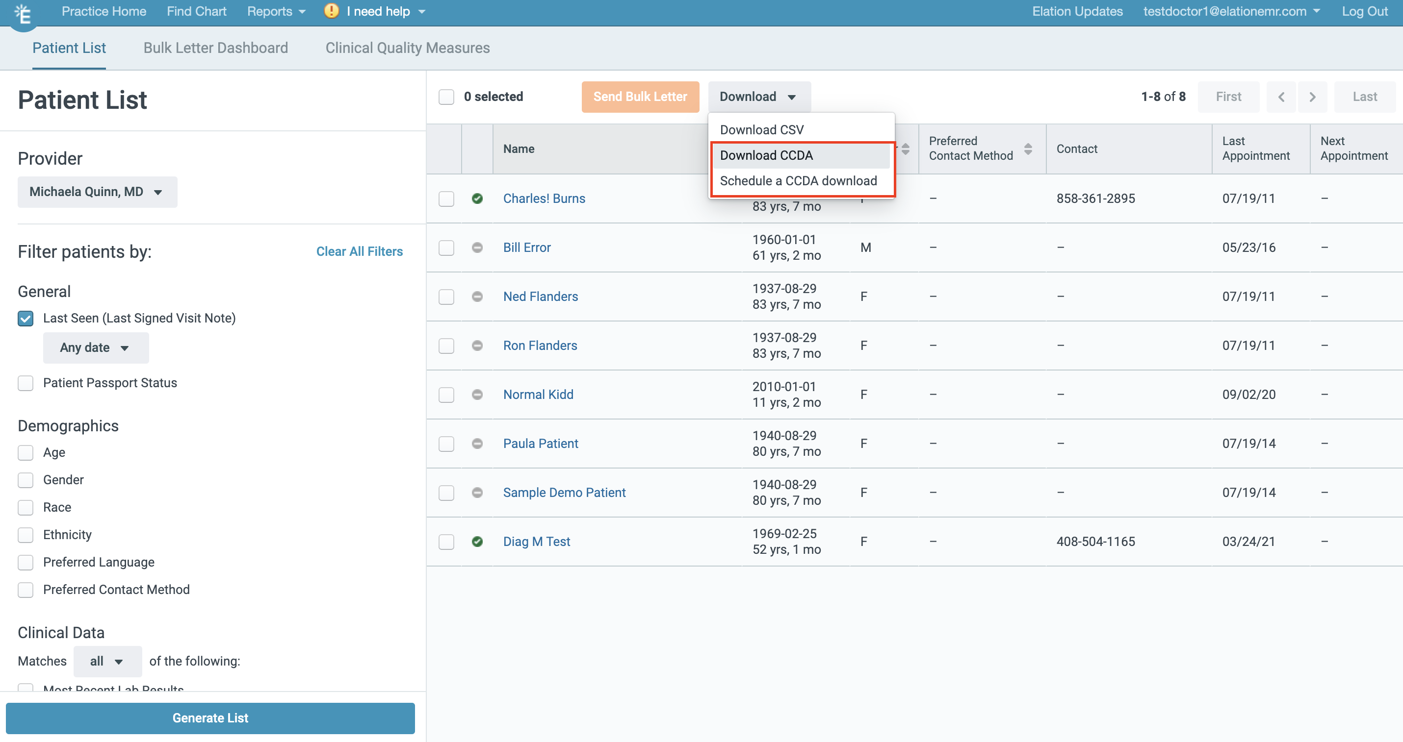 Patient Chart Guide- Sharing clinical care summaries with collaborating ...