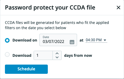 Patient Chart Guide- Sharing clinical care summaries with collaborating ...