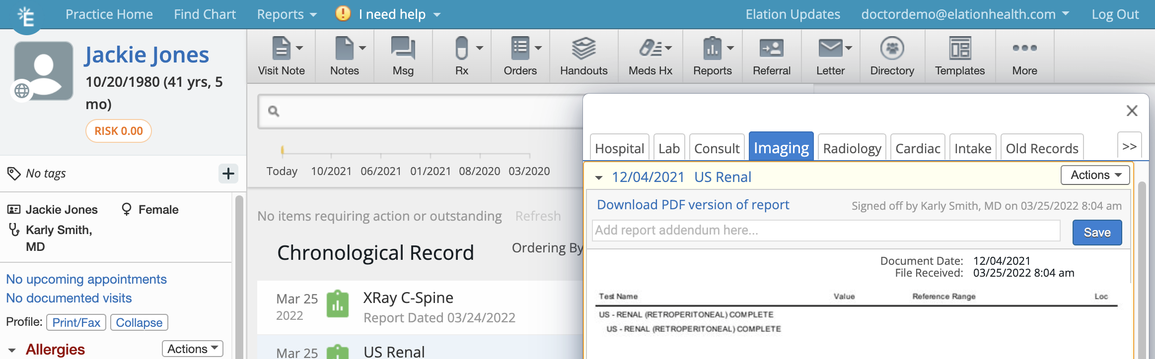 Patient Reports Guide- Receiving imaging (radiology) results from ...