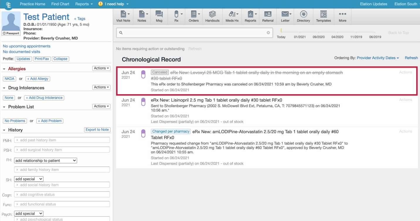 Prescriptions Guide- Managing electronic prescriptions sent to pharmacies