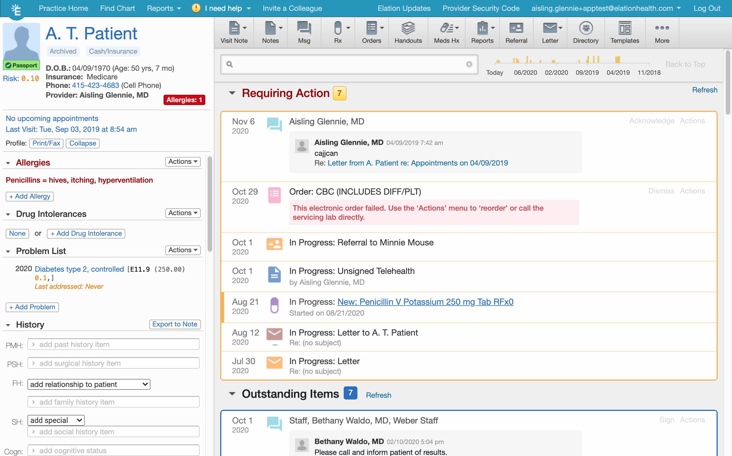 The Requiring Actions Queue: Follow-Up on Action Items