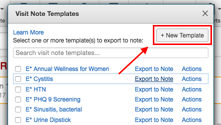 Visit Note Templates Guide
