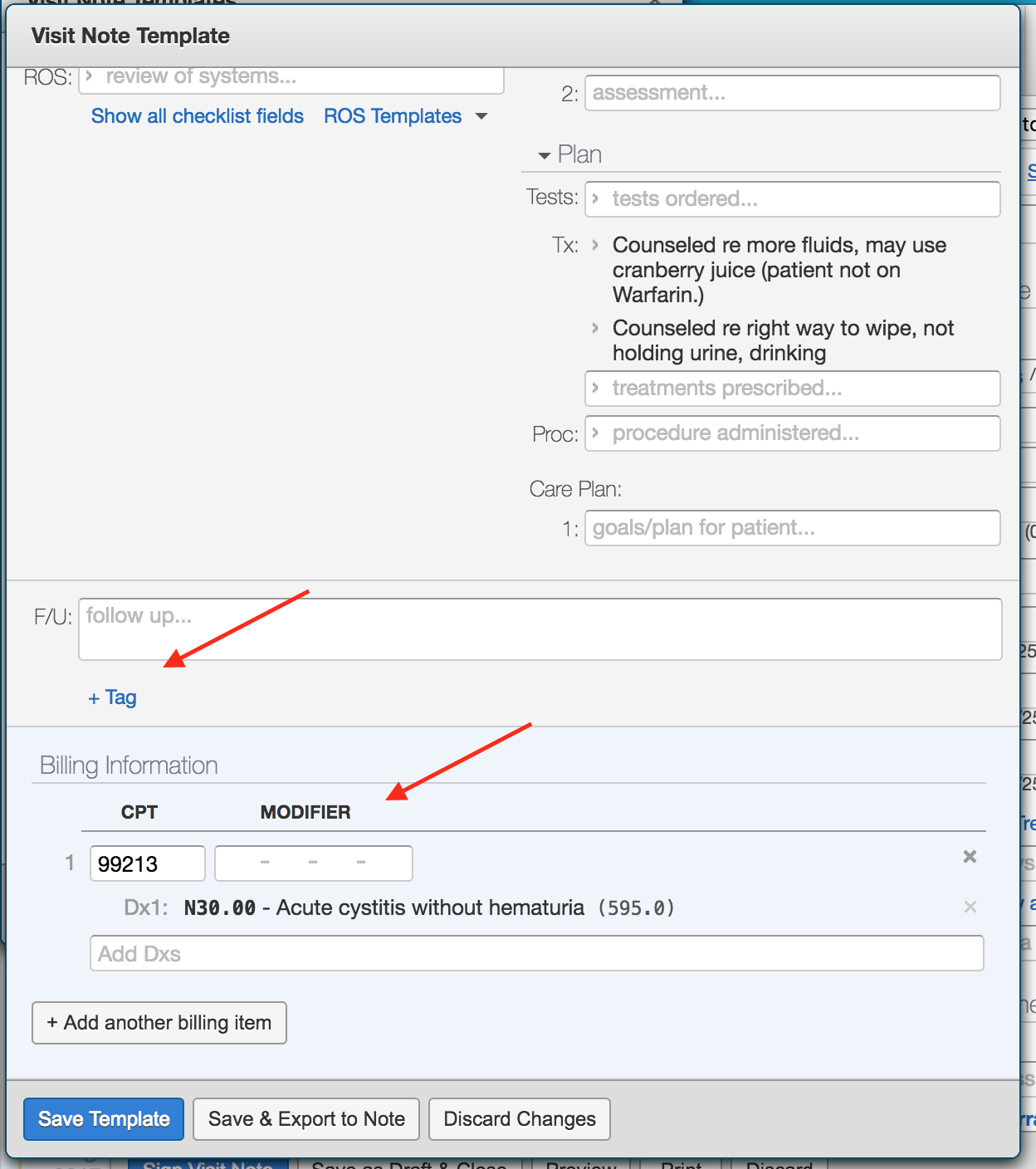 Visit Note Templates Guide