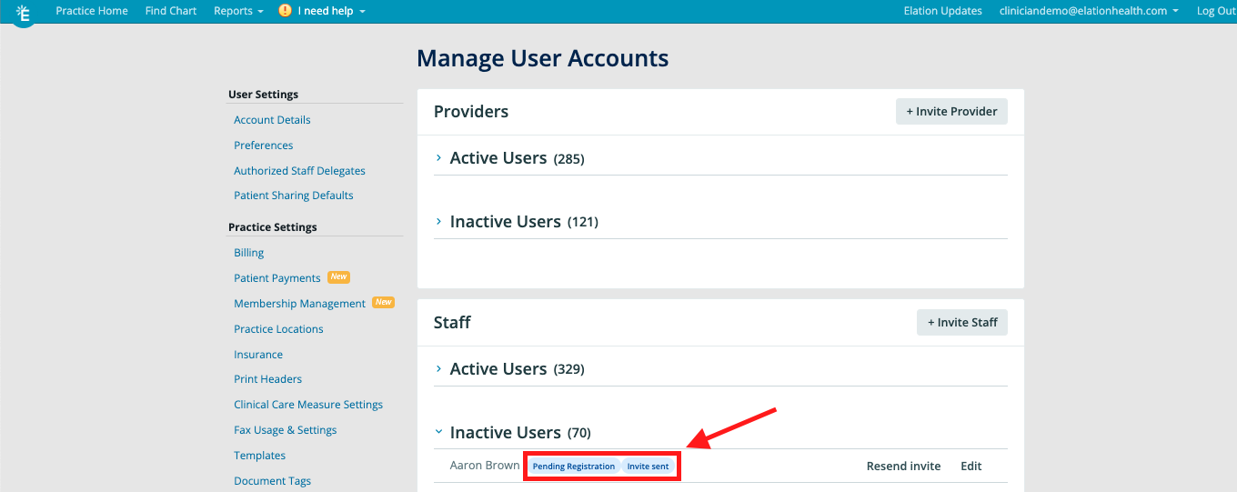 User Accounts Guide- Managing Elation accounts for providers and staff