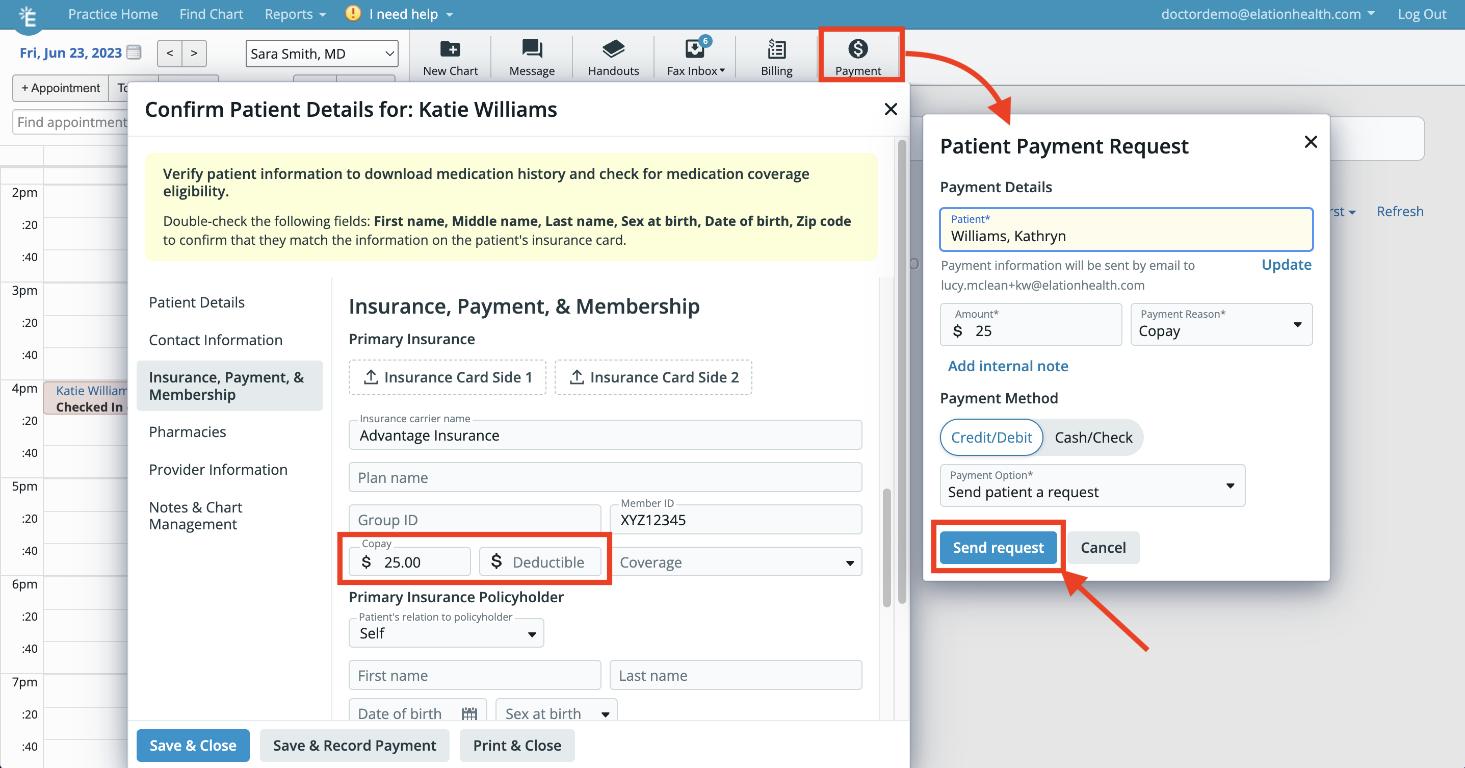 Billing Guide- Recording payments from patients