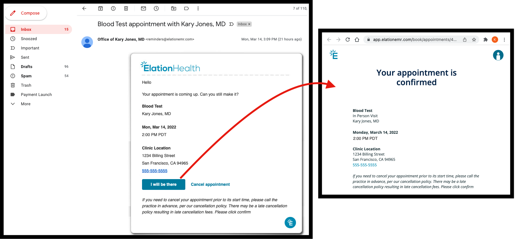 Calendar Guide- Using automated appointment reminders