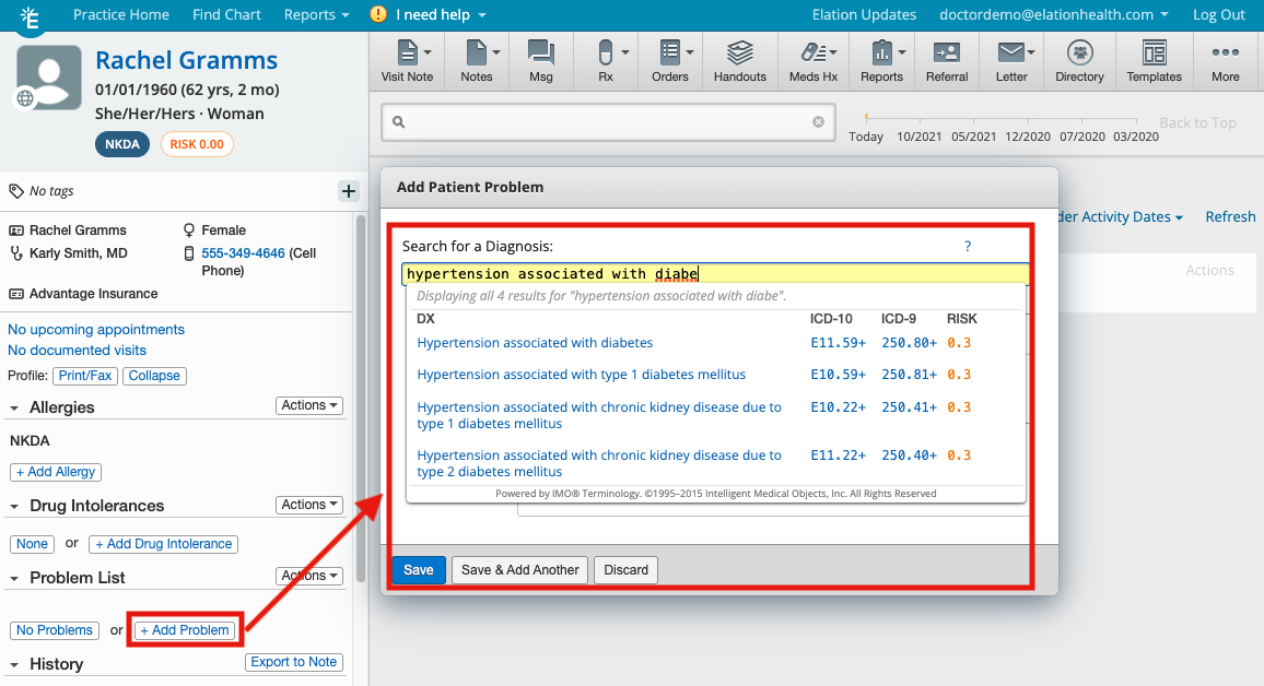 Clinical Profile Guide- A snapshot of the patient's health status