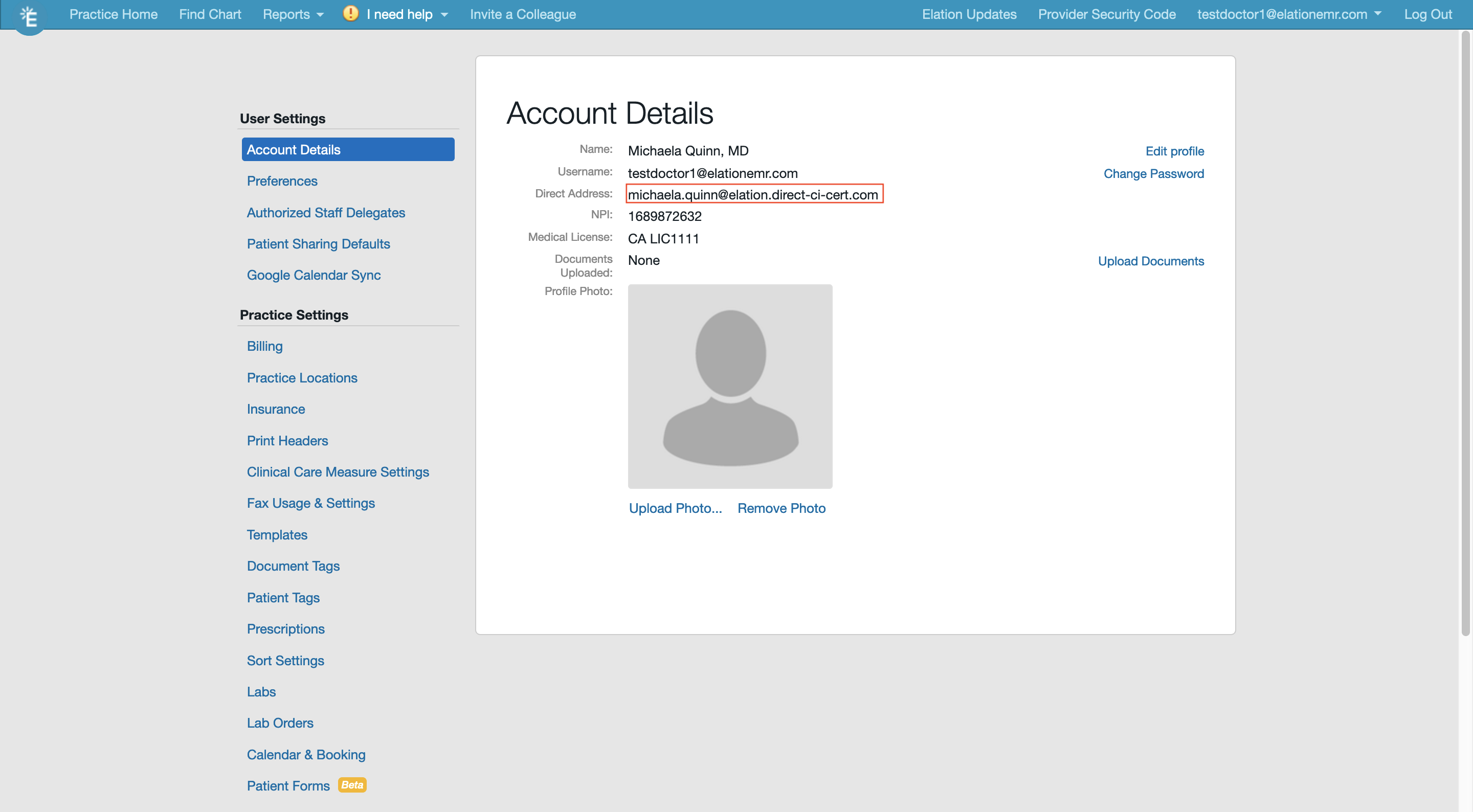Direct Messaging Guide- Secure clinical direct messaging in Elation