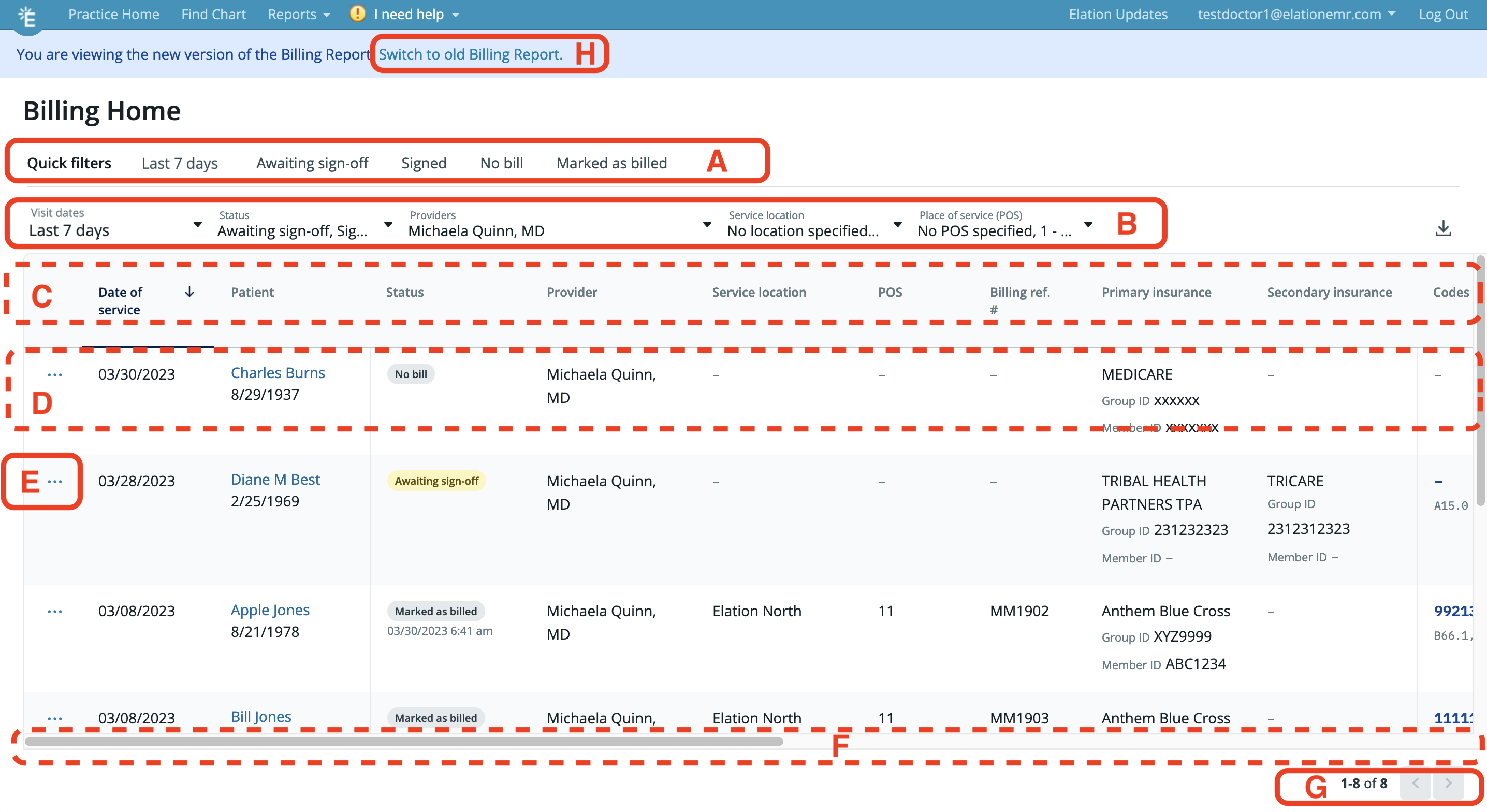 Billing Home Guide- A dashboard for managing your bills
