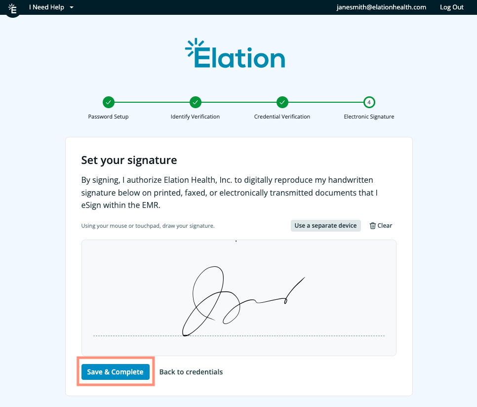 User Accounts Guide- Setting up Elation EHR accounts and Provider ...