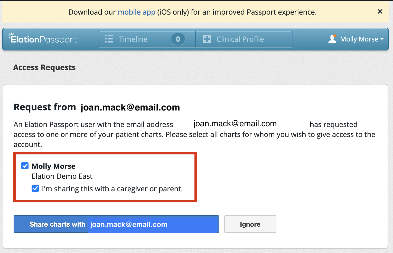 Elation Patient Passport Guide- How patients access multiple accounts ...