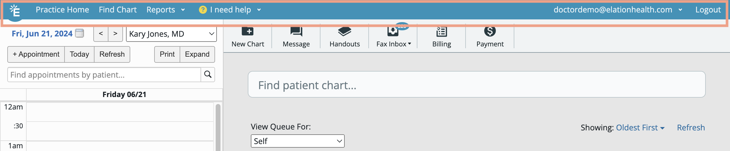 Blue Navigation Bar Guide