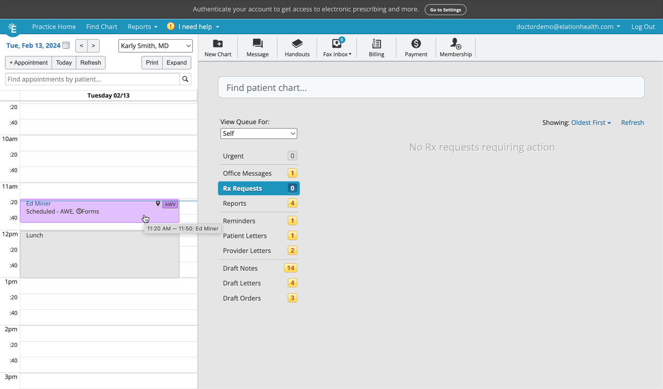 Visit Note Documentation Guide- Using visit note automation for appointments