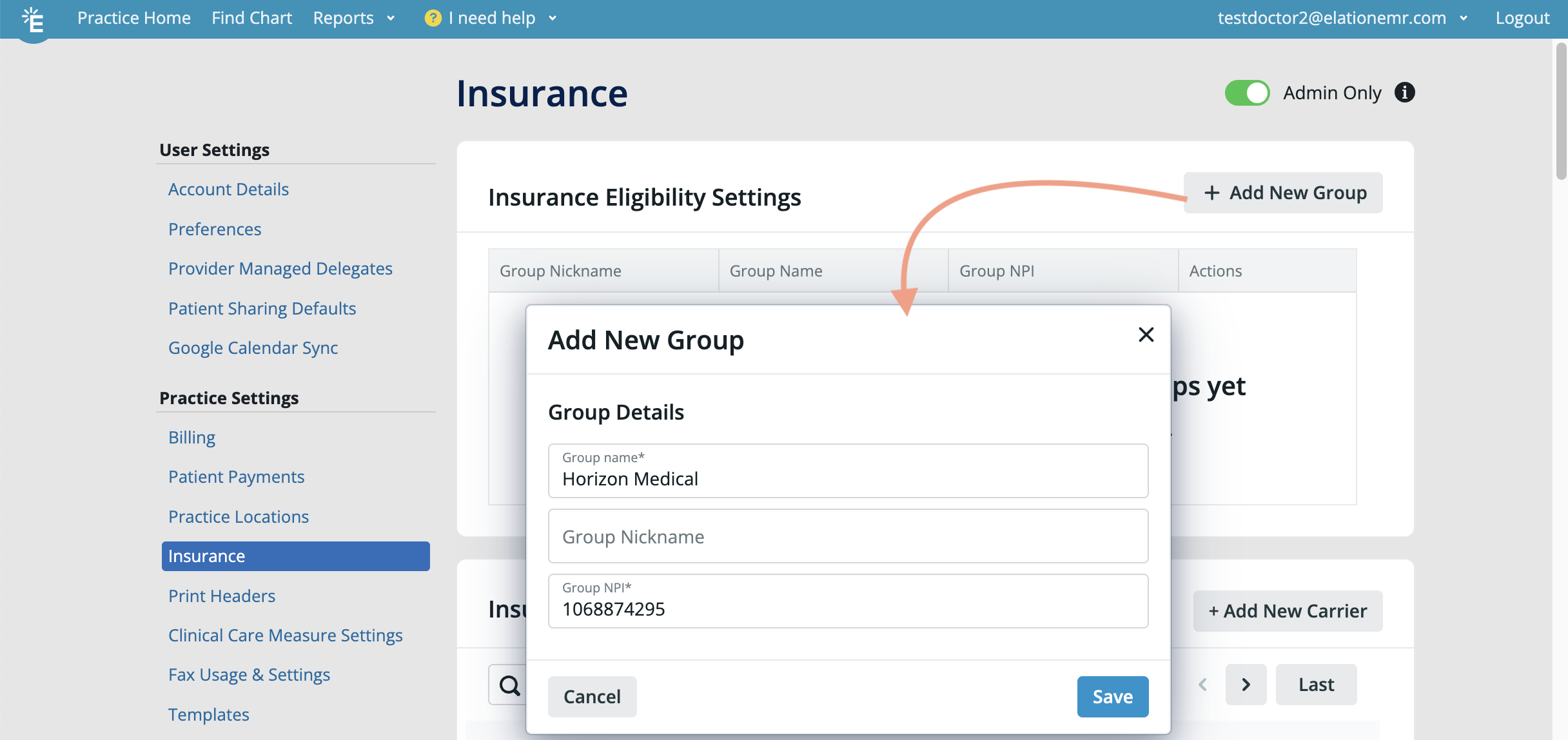 Real-time Eligibility Guide - Setting up Payers for eligibility checks ...